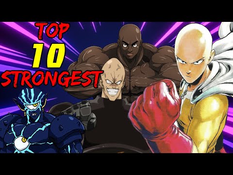 TOP 10 STRONGEST BALD PEOPLE IN ONE PUNCH MAN - YouTube