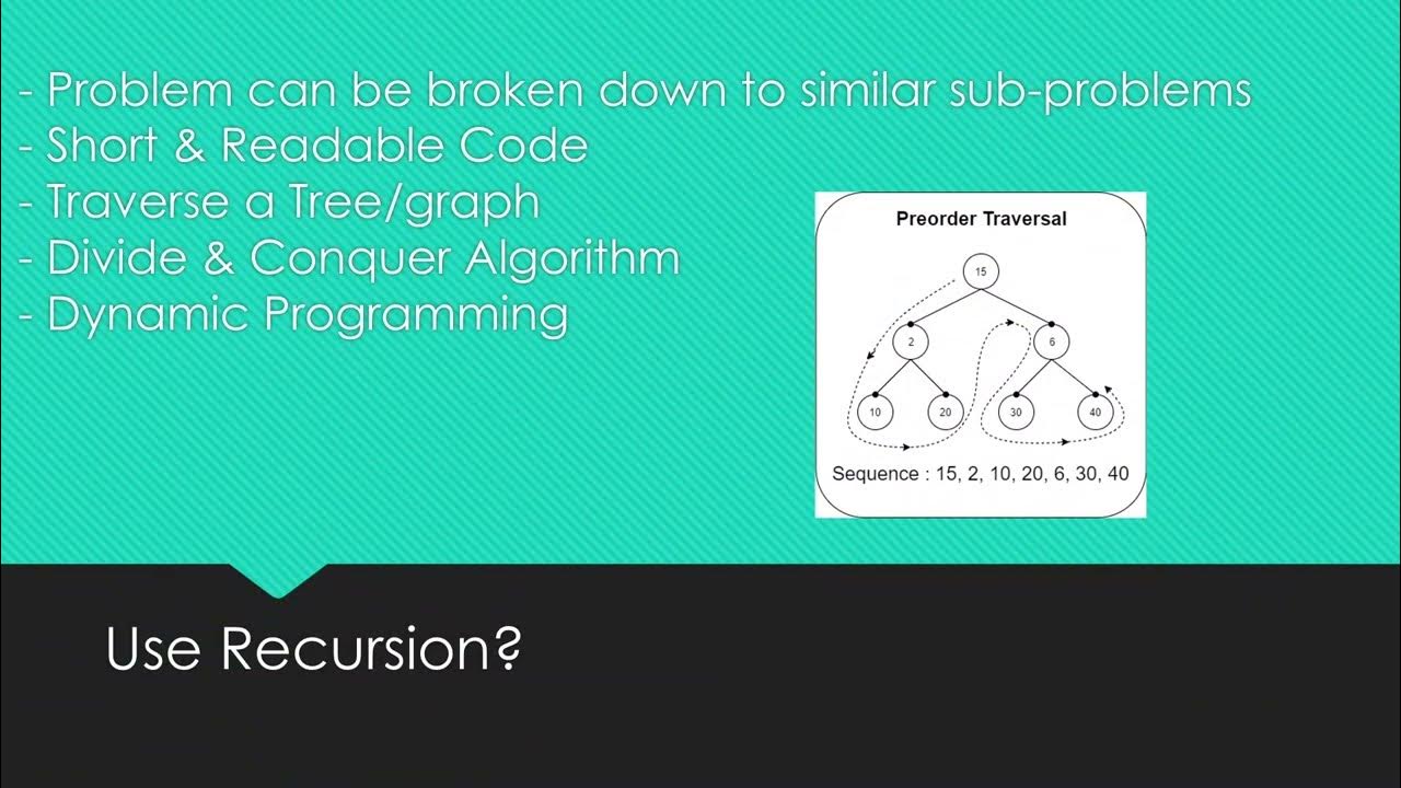 Topic 2: Recursion - YouTube