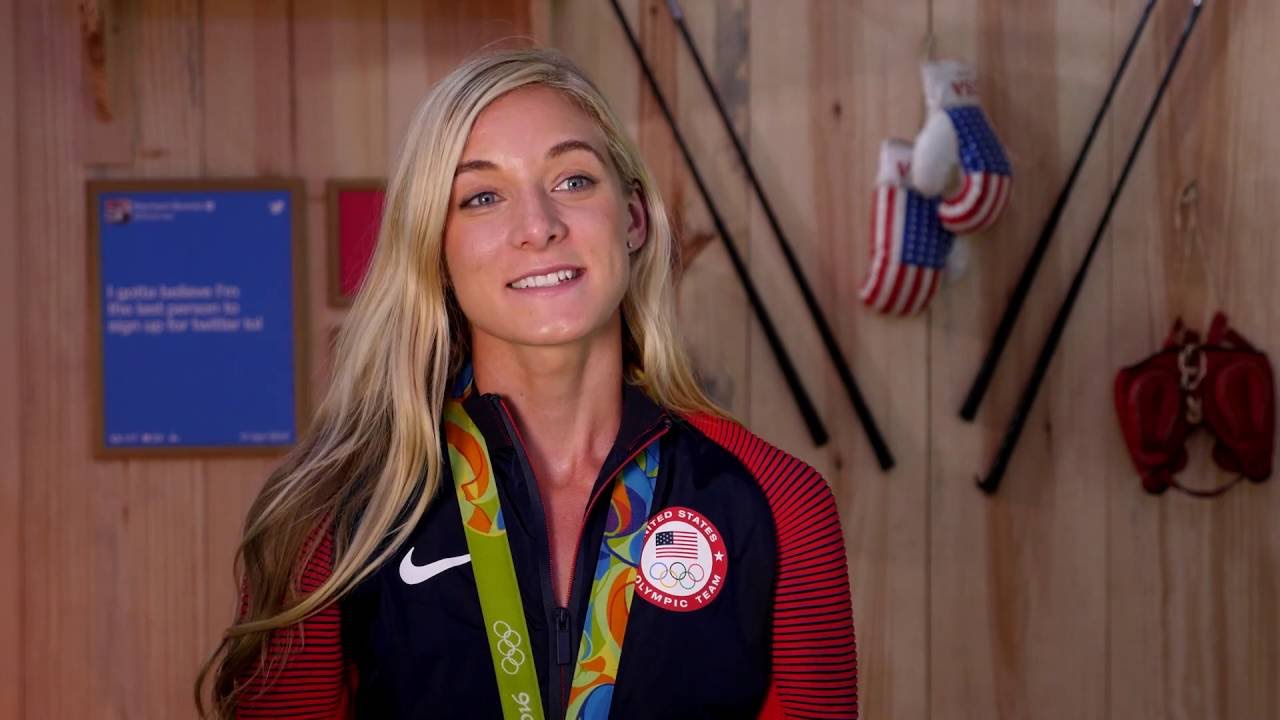 How Emma Coburn Got Her Start In Steeplechase - YouTube