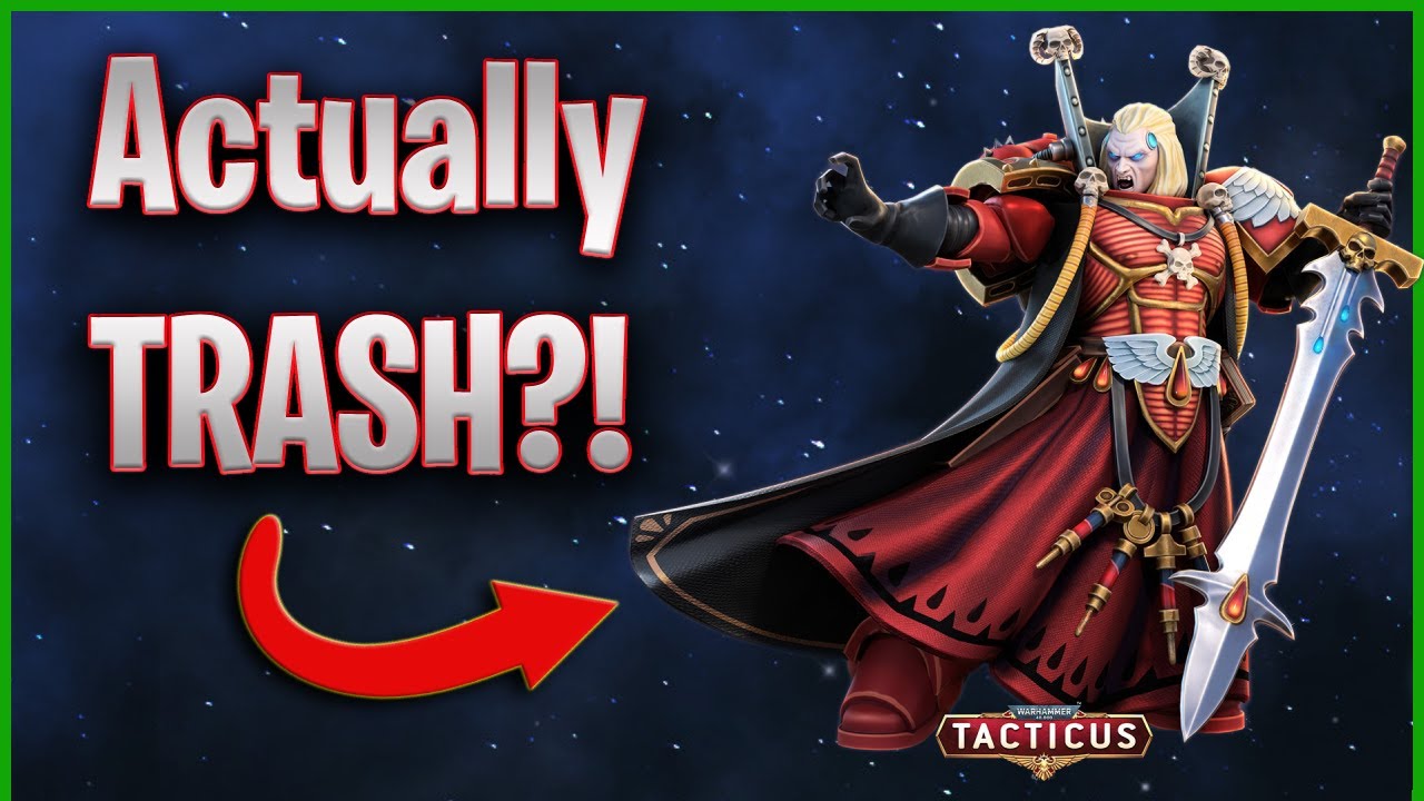 My WEAKEST Characters in Warhammer 40k Tacticus! Certus to Mephiston ...