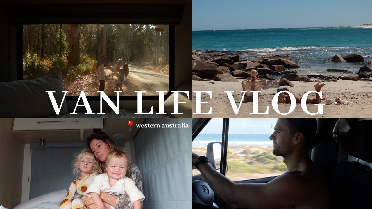 VAN LIFE VLOG | life in a van with two kids, western australia | - YouTube
