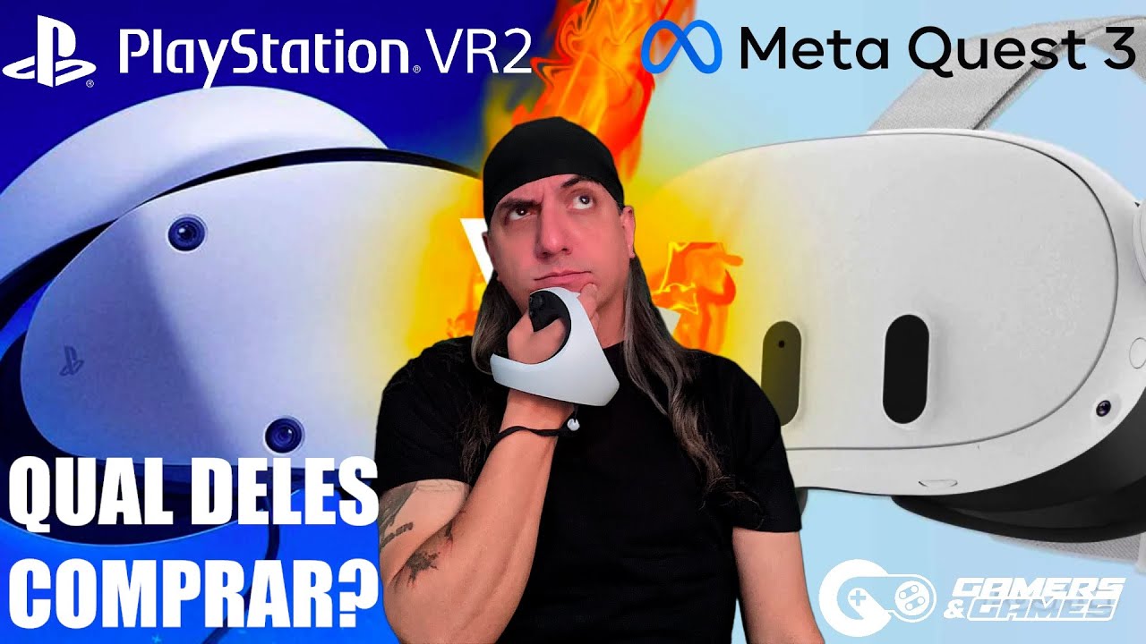 PlayStation VR2 ou Meta Quest 3 – Qual deles comprar? - YouTube