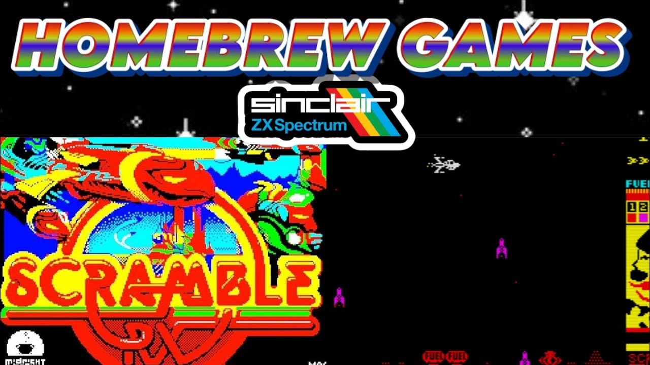Scramble RX(Demo) - ZX Spectrum - YouTube