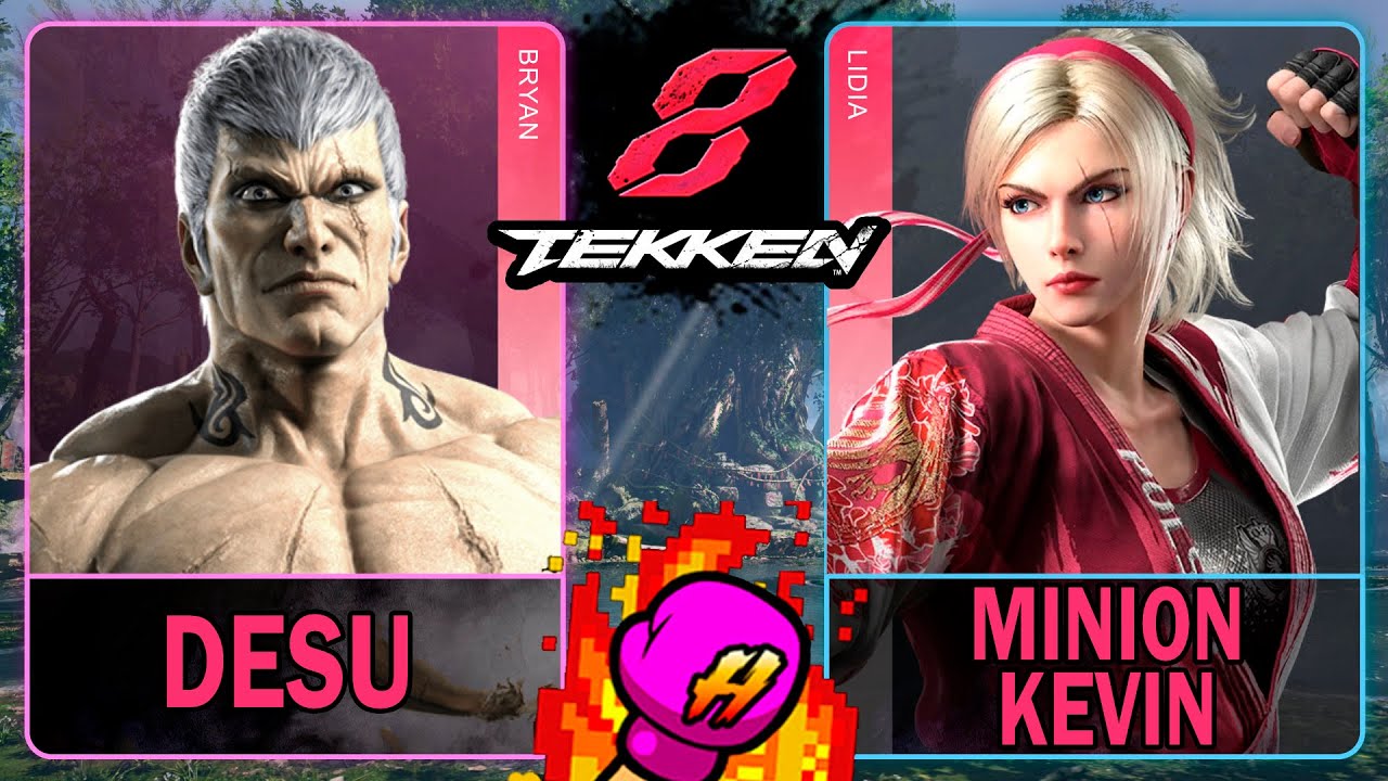Tekken 8🥊Desu (BRYAN) VS Minion Kevin (LIDIA)🥊4K 60ᶠᵖˢ🥊#tekken8 - YouTube