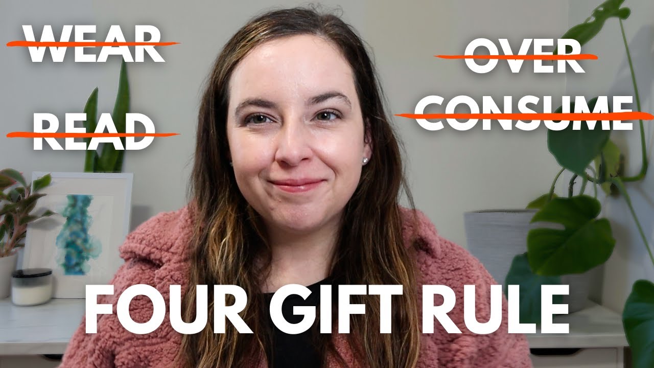 Quitting Christmas Overconsumption: The 4 Gift Rule - YouTube