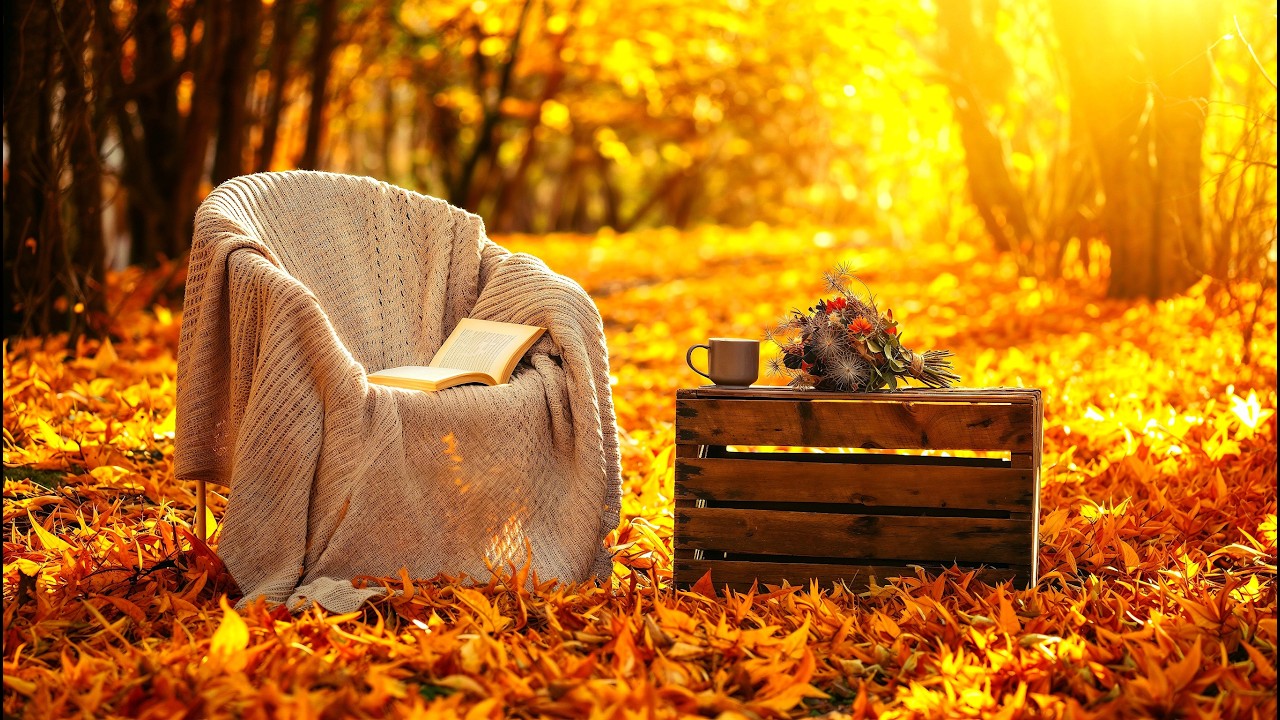 Autumn Idyll, Beautiful Relaxing Music 🍁 Autumn Music For Stress Relief ...