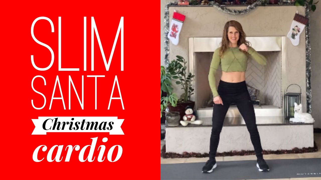 Slim Santa | Christmas cardio workout | low impact cardio 18-minutes ...