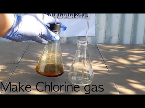 Make Chlorine Gas (Deadly)