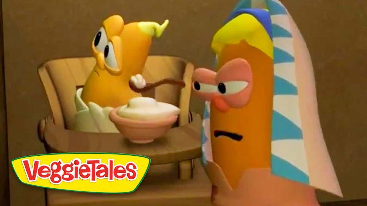 VeggieTales | Becoming A Big Sister | Babysitter in DeNile - YouTube
