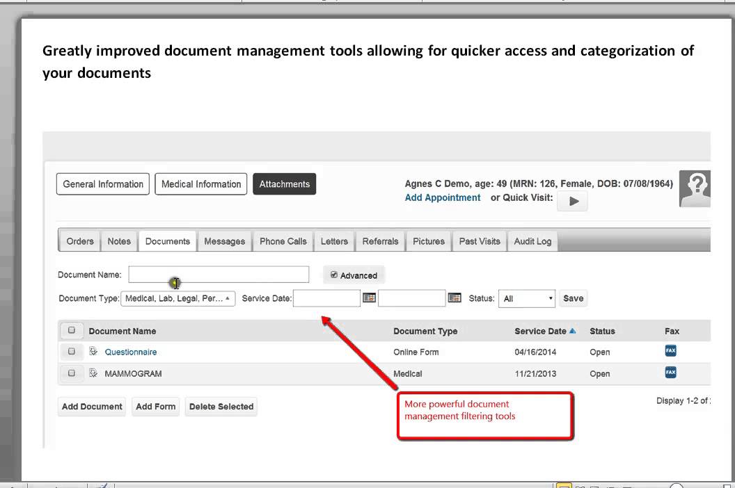 OneTouch EMR - iPad EHR built by a physician - 1.6.24 New Features ...
