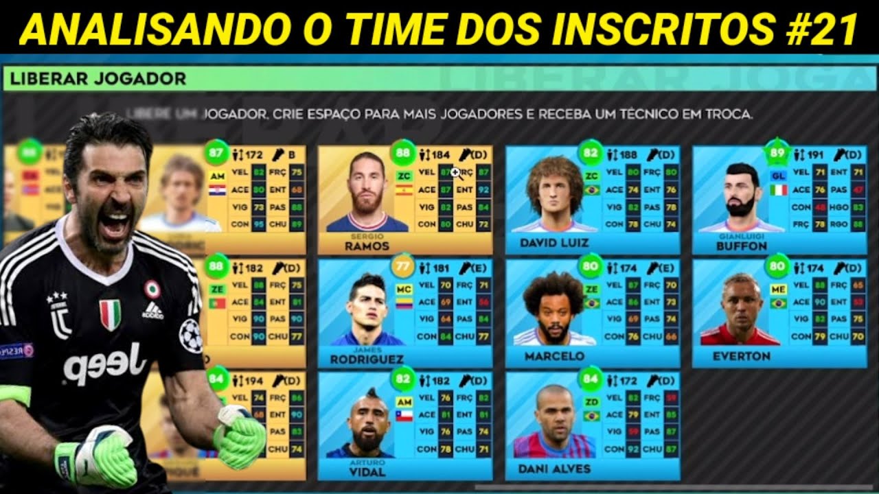 DLS 23 | Analisando o Time dos Inscritos #21 ( Esse Time Tem Vários ...