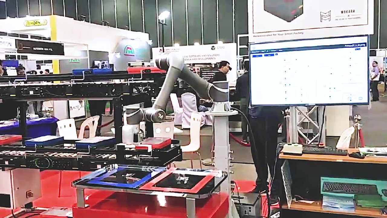V3a045 Tm Robot Pick And Place Application With Premier Youtube