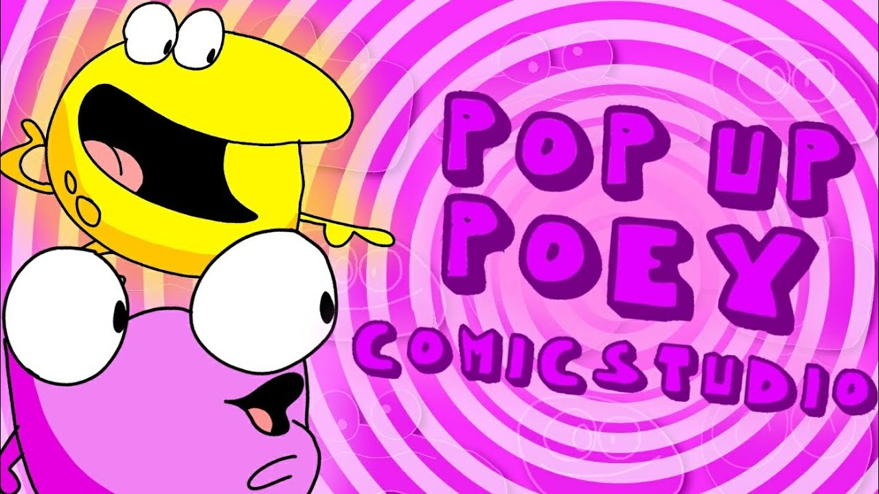 Pop up poey official comic studio announcement - YouTube