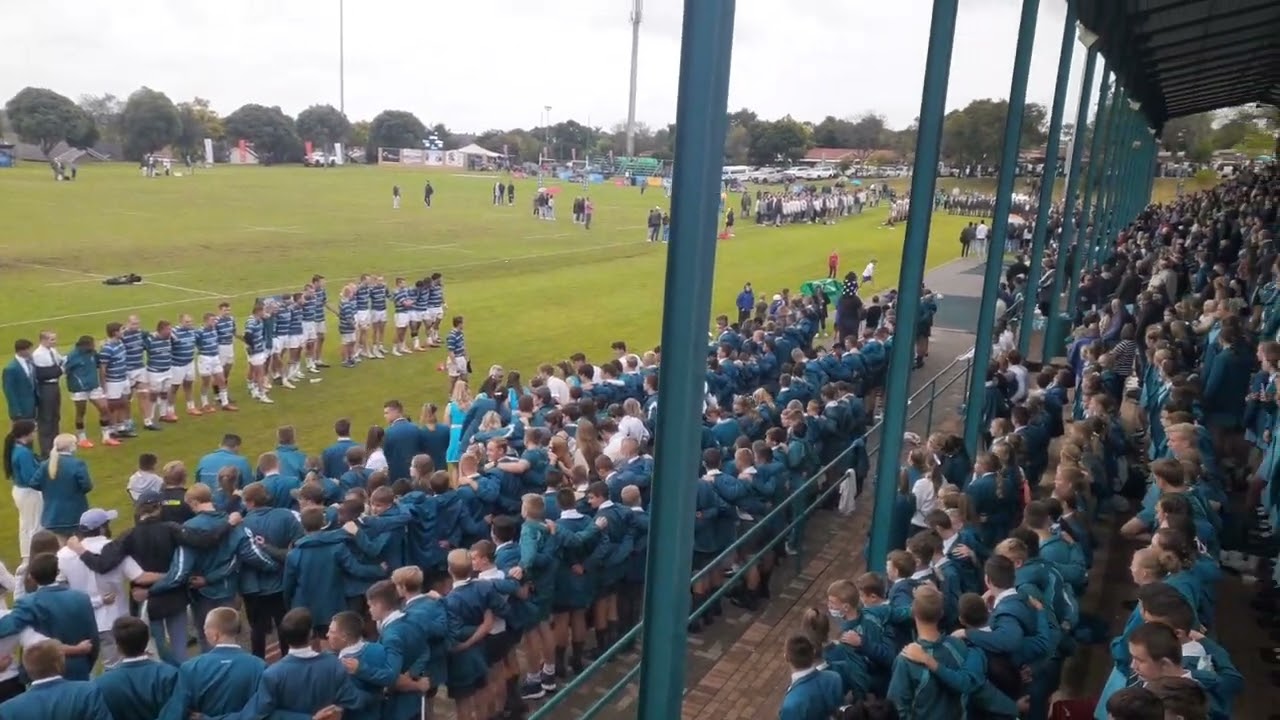 Garsies v Affies rugby derby 2022 - Affies sing na wedstryd - YouTube