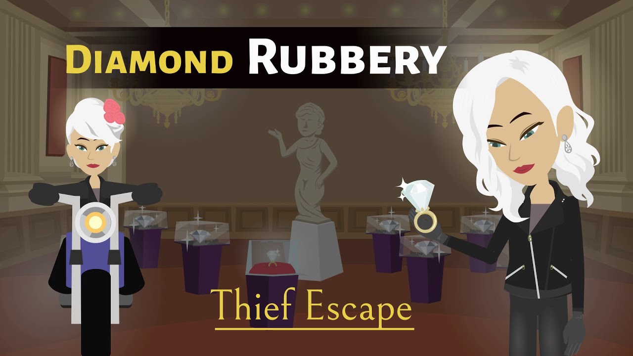 Thief Diamond Robbery 💎| Magical Mission | Cartoon for kids | Diamond ...