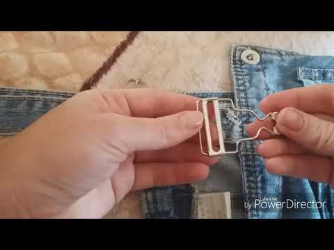 Крепление застежки на комбинезон!!!