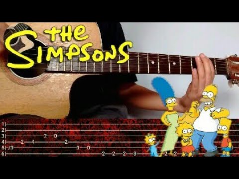 Los Simpsons Guitarra Tutorial | The Simpsons Guitar Tutorial | TABS ...