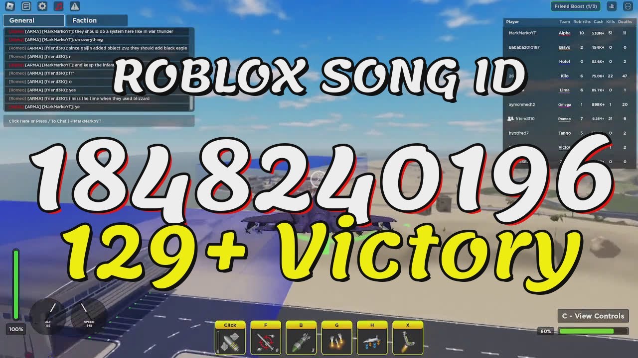 129+ Victory Roblox Song IDs/Codes - YouTube