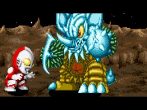 Ultraman Toukon Densetsu (Arcade) All Bosses (No Damage) - YouTube