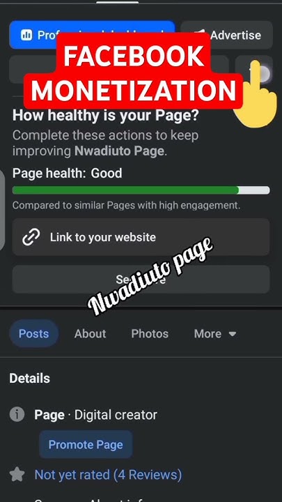How to apply for facebook monetization.. - YouTube