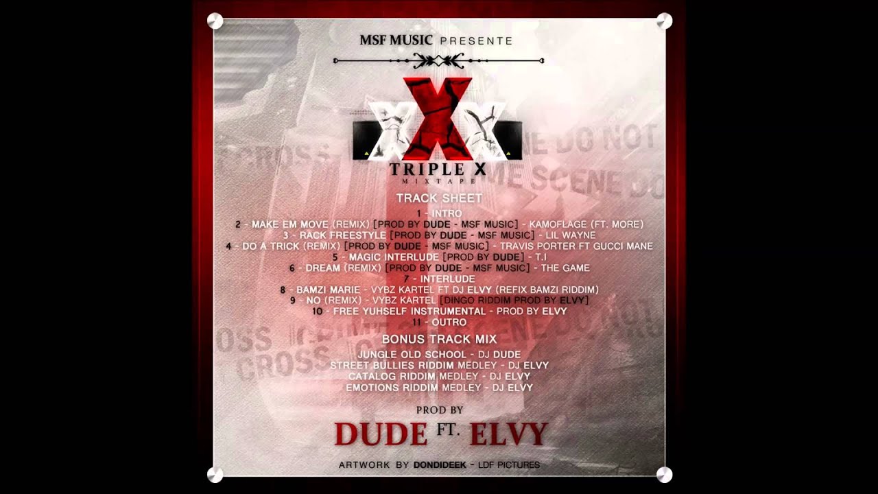 XXX Mixtape - Triple X Mixtape - Prod by Dude ft. Elvy - YouTube