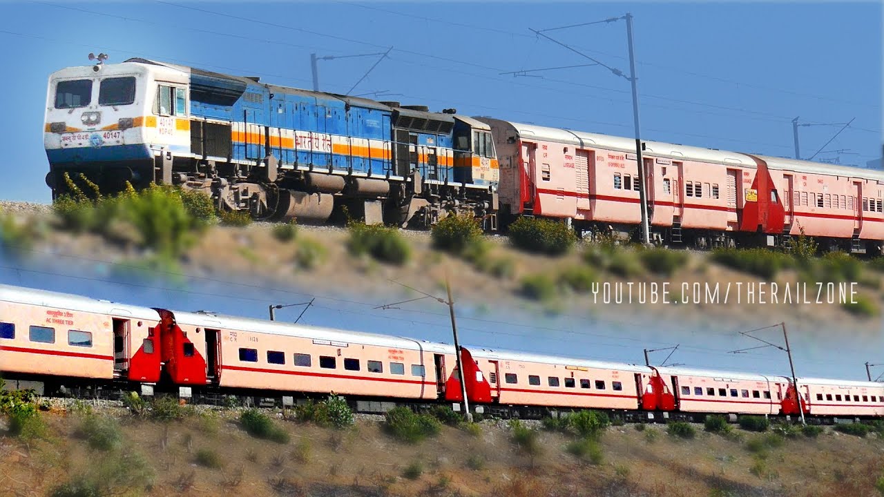 UDYAN Express in New Avatar | UTKRISHT Coaches| Indian Railways - YouTube