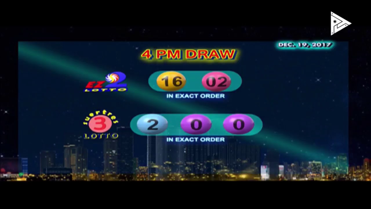 [LIVE] PCSO Lotto Draws - December 19, 2017 4PM - YouTube