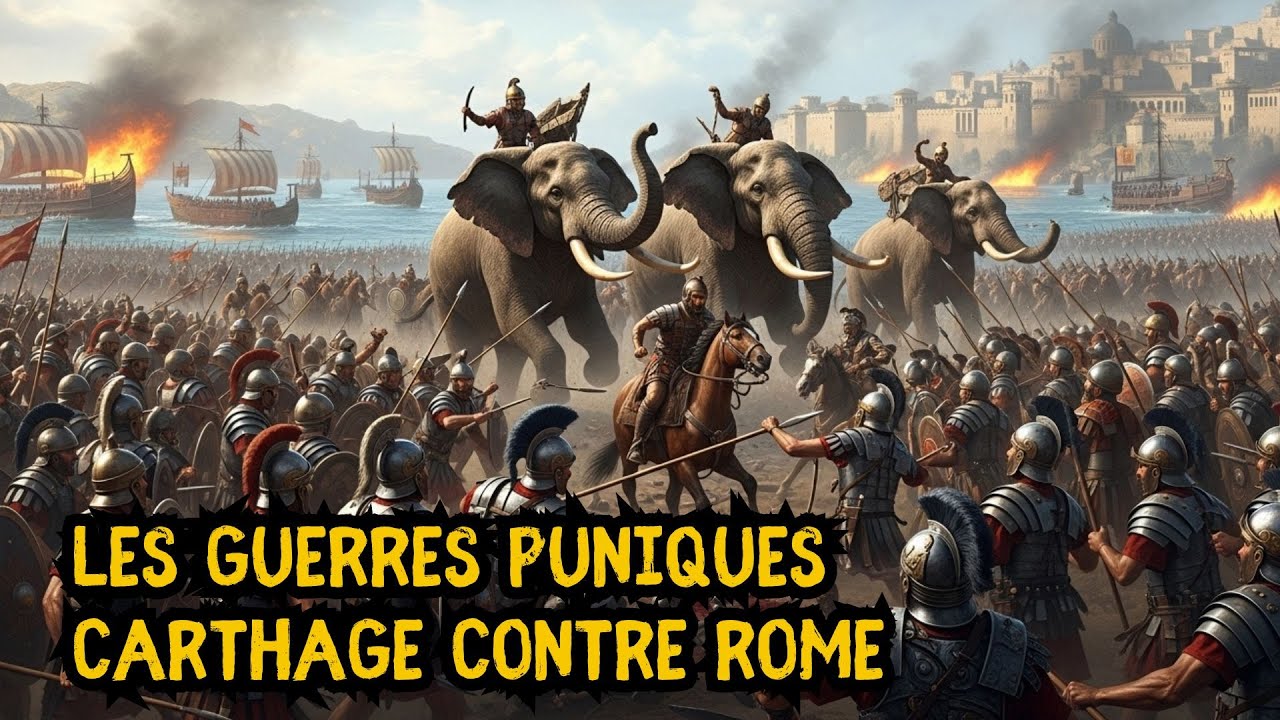 Les guerres puniques : Carthage contre Rome — Histoire pour S'endormir ...