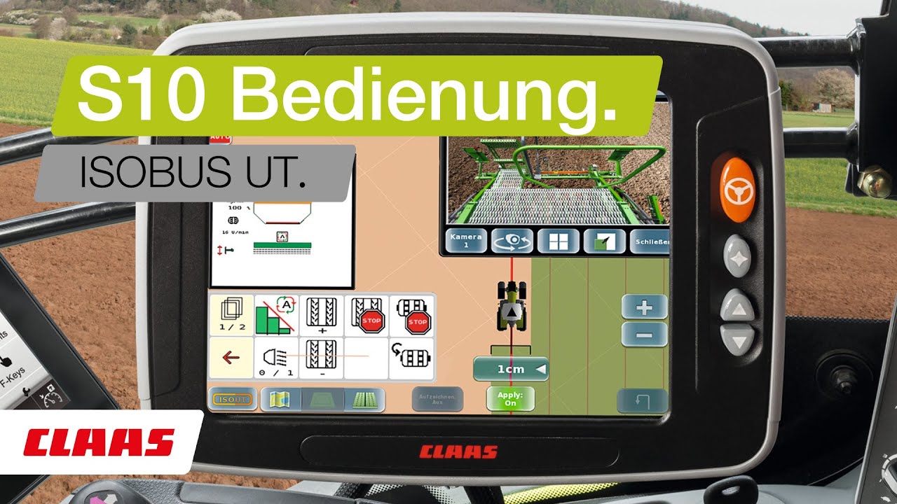S10 Bedienung | ISOBUS UT - YouTube