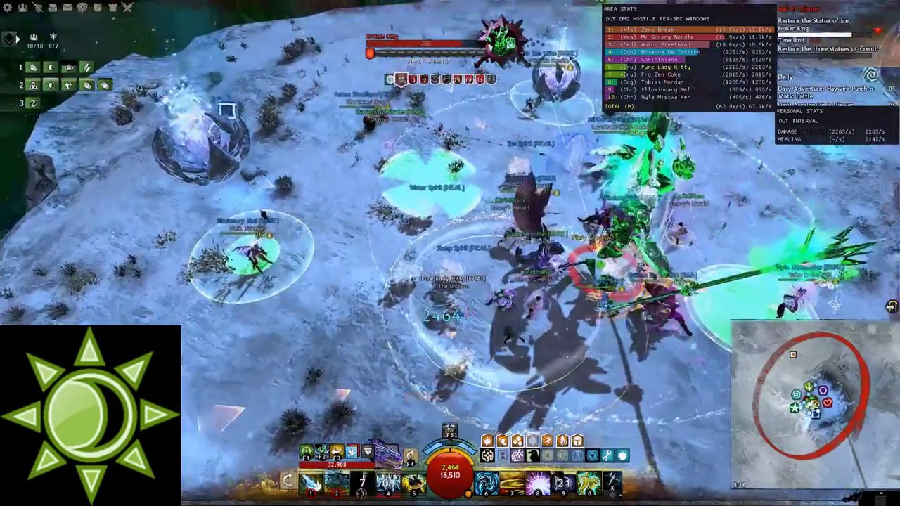 GW2: Statues of Grenth (Heal Druid POV) - YouTube