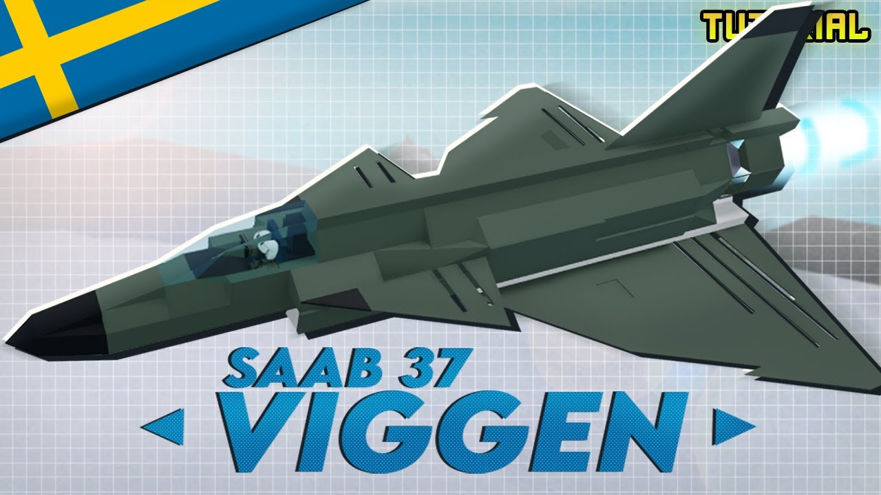 Saab 37 Viggen | Plane Crazy - Tutorial - YouTube
