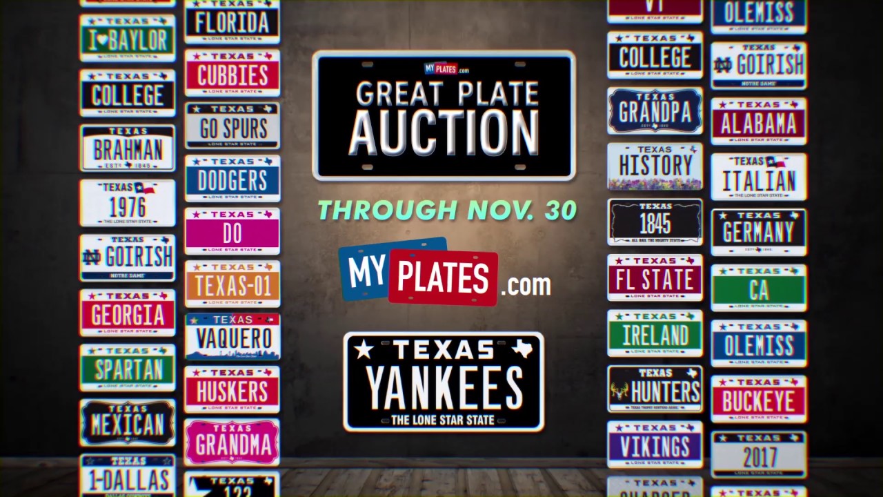 MyPlates Great Plate Auction 2016 v1 - YouTube