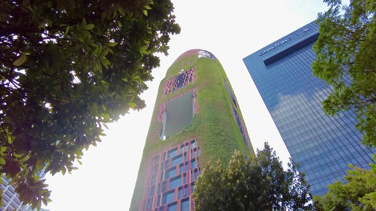 Singapore - Oasia Hotel Downtown - WOHA - Tanjong Pagar オアシア ホテル ダウンタウン ...