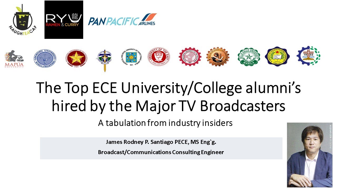 Top ECE schools for broadcasting - YouTube