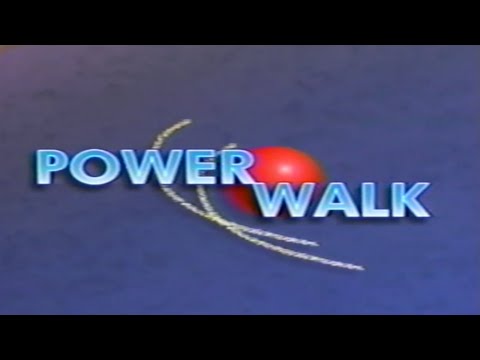 POWER WALK: 3 MILES (2000) — Leslie Sansone: Walk Aerobics [VHS Rip Digitization] Work Out Exercise