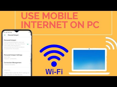 how to connect internet from mobile to pc | Mobile Se Computer Me ...