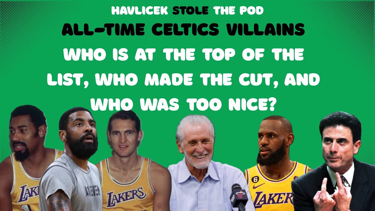 Who is a bigger Celtics villain, Pat Riley or Rick Pitino?