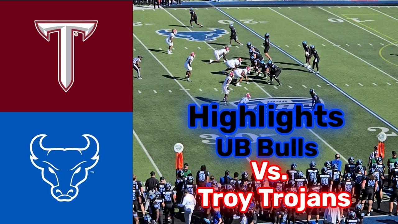 UB Bulls Vs Troy Trojans Highlights 9/20/25 - YouTube