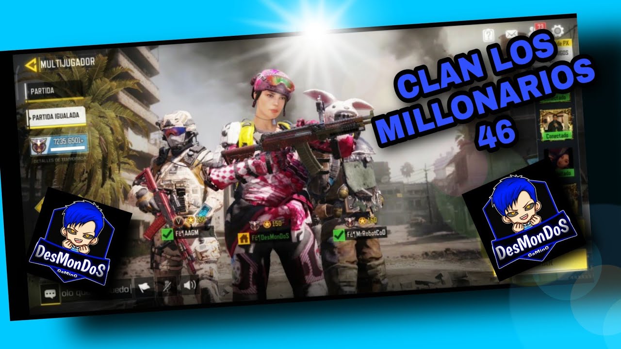 COD MOBILE !!PRACTICANDO CON EL CLAN☠️ LOSMILLONARIOS46☠️!! - YouTube