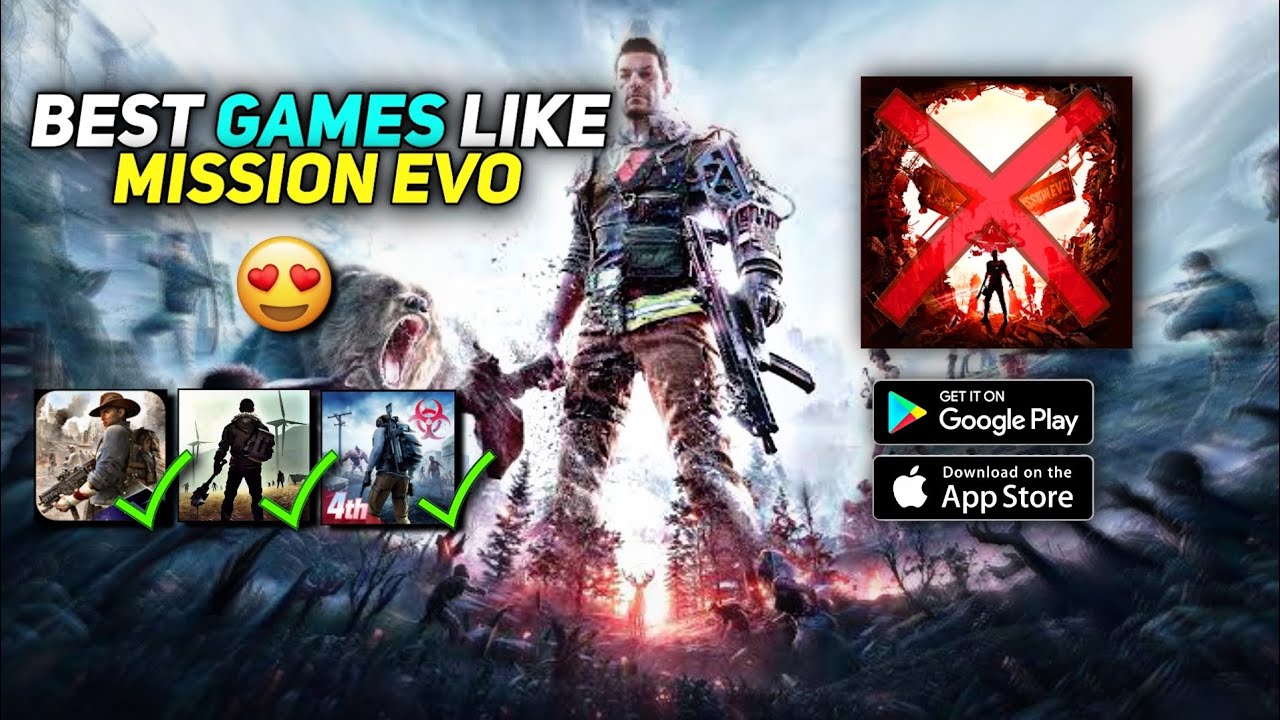 Top 3 Best Games Like Mission EVO 🤯 Play These Games If You Are A ...