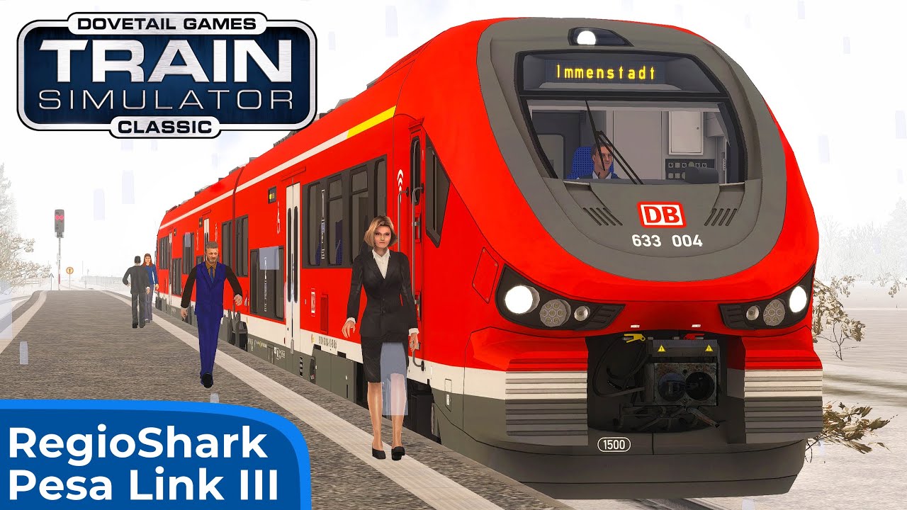 PESA LINK | Im Schneegestöber durch's Allgäu | TRAIN SIMULATOR CLASSIC ...