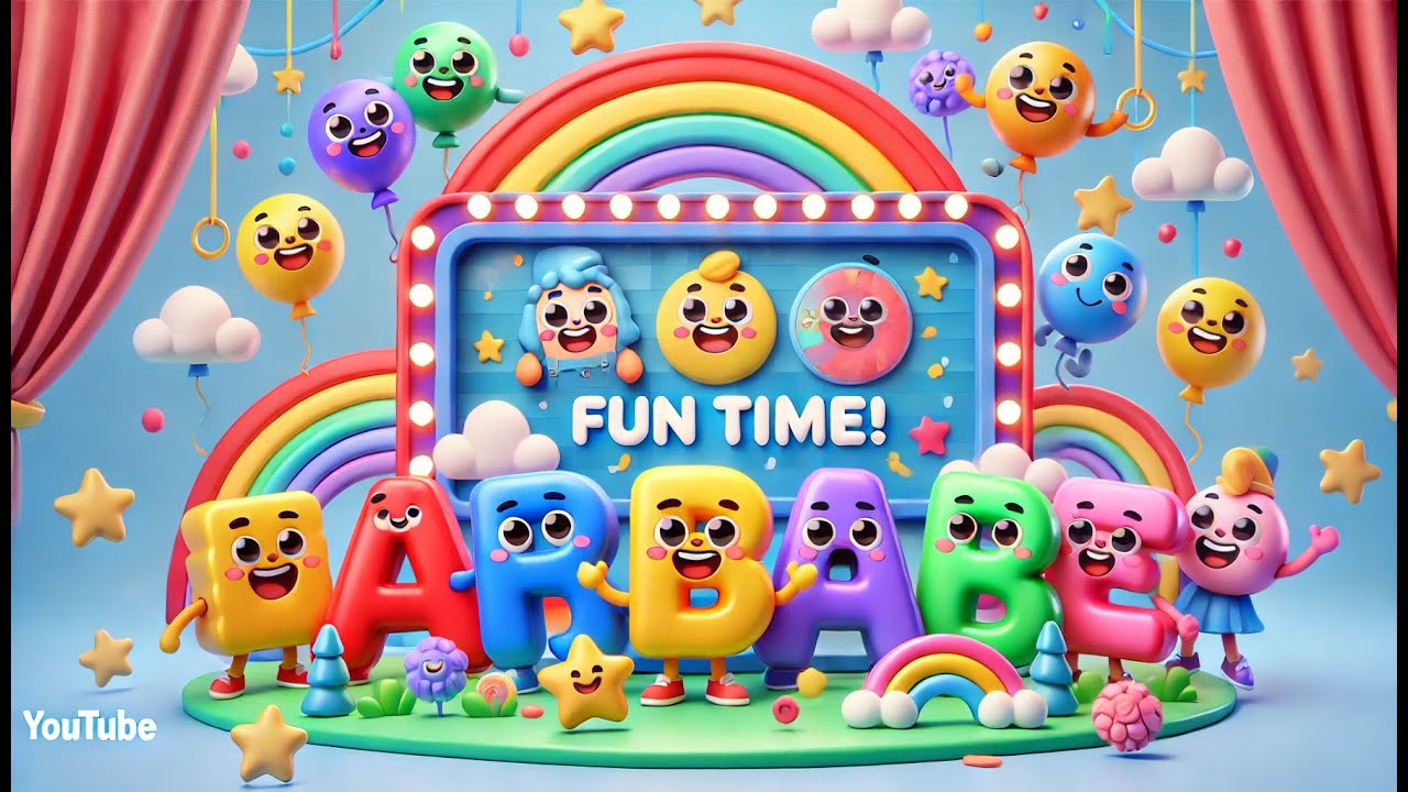 🔤🎉 Learn the Alphabet F to J in English! 🐟🍦🐙 | Fun for Kids! - YouTube