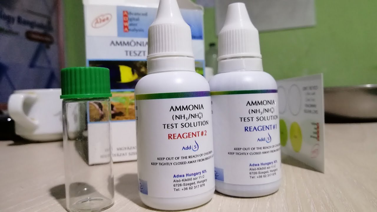 best ammonia test kit- 200 test - YouTube