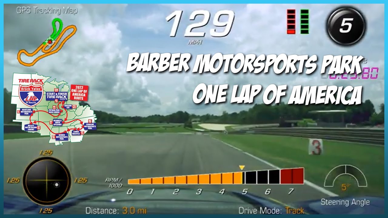 Corvette ZR-1 @ Barber | One Lap of America - YouTube