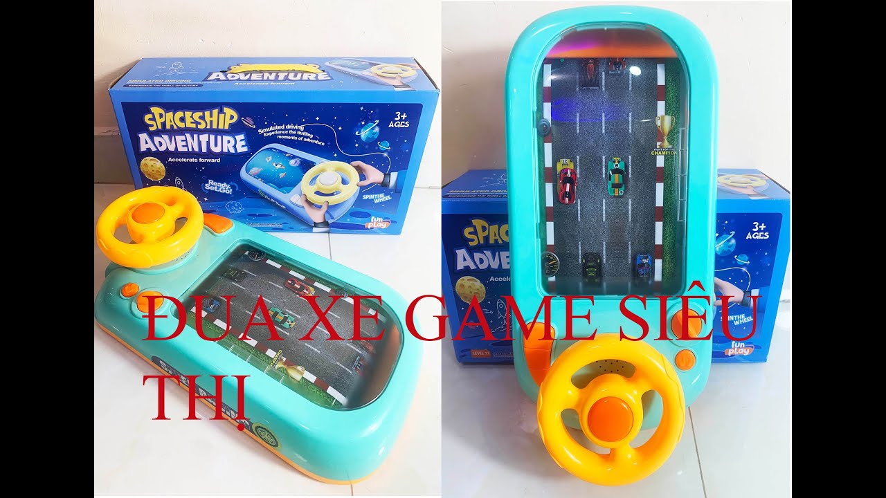 Đua xe car racing aventure sống động như thật, trò chơi siêu thị cho bé ...