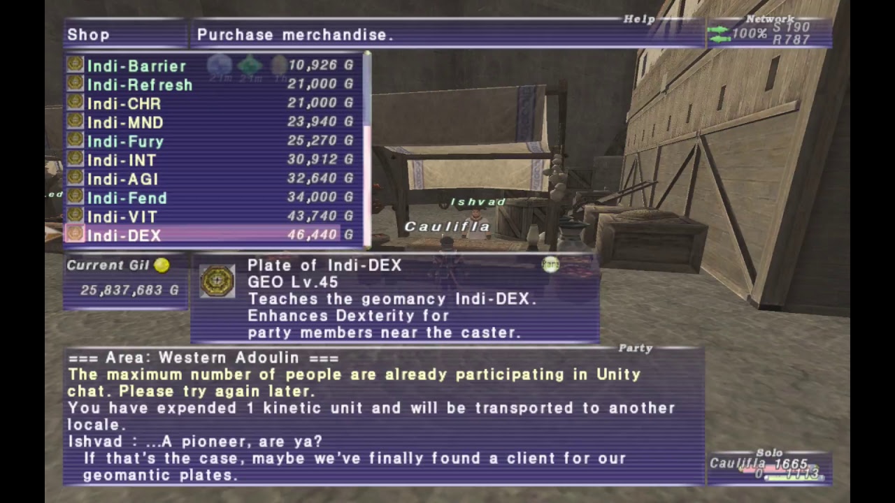FFXI Leveling a New Character: Geomancer 57-96 - YouTube
