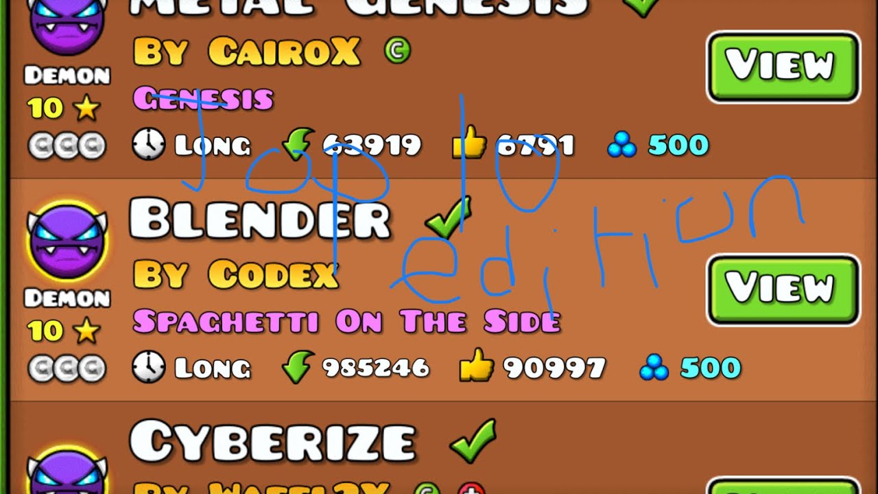 Beating the Easy Demon List (Part 4) - YouTube