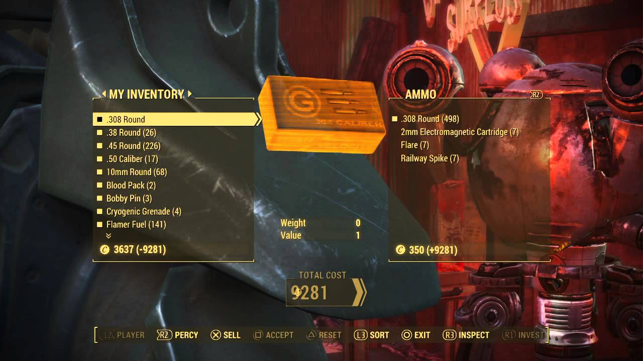 Fallout 4 cap glitch - YouTube