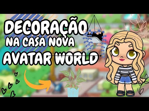 🏠🥰DECORAÇÃO NA CASA NOVA GRÁTIS AVATAR WORLD BAZU #avatar #avatarworld ...