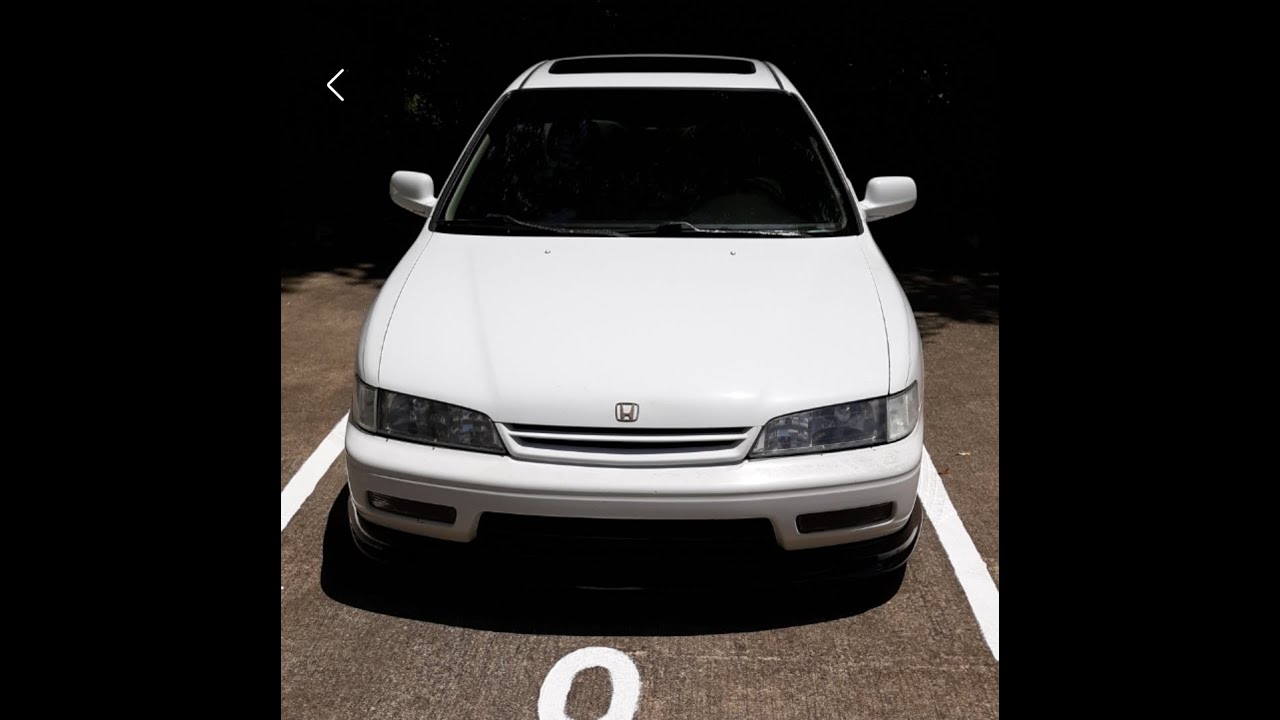 95 Accord EX - Second startup - YouTube